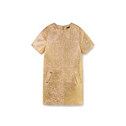 Lola Casademunt Kleid Damen Gr&ouml;&szlig;e 38 gold Winterkleid