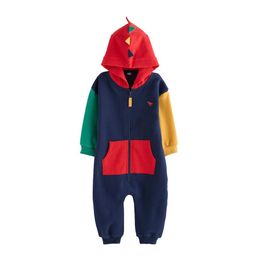 next Overall Jungen Gr&ouml;&szlig;e 74 dunkelblau / gelb / gr&uuml;n / rot