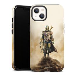 DeinDesign iPhone 13 Handy Panzer Handyhülle robuste Outdoor Hülle Schutzhülle matt Star Wars The Mandalorian Official Licensed Product Tough Case