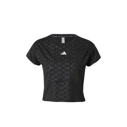 adidas Performance Funktionsshirt 'HYGLM' Damen Gr&ouml;&szlig;e XXXS/XXS schwarz / wei&szlig;