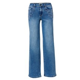 Koroshi Jeans Damen Gr&ouml;&szlig;e 25/26 dunkelblau
