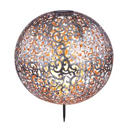 Globo SUNI Solarleuchte LED Silber, 1-flammig