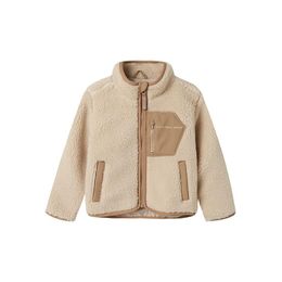 name it Fleecejacke in Beige - 27% | Größe 116 | Kids-fleecejacken-fleecepullover
