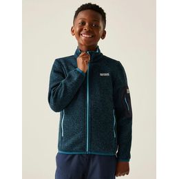 Regatta Fleecejacke "Newhill" in Türkis - 65% | Größe 116 | Kids-fleecejacken-fleecepullover