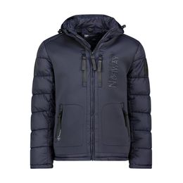 Geographical Norway Winterjacke "Beachwood" in Dunkelblau - 58% | Größe M | Herren-plussize
