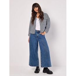 Apricot Hemd in Schwarz/ Weiß - 59% | Größe S | Damen-blusen