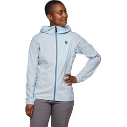 Black Diamond Softshelljacke "Alpine Start" in Hellblau - 52% | Größe S | Damen-outdoorjacken