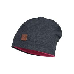MaxiMo Wende-Beanie in Anthrazit/Pink - 34% | Größe 51 cm | Baby-muetzen