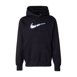 Nike Sportswear Sweatshirt 'Club' Herren Gr&ouml;&szlig;e XS blau / grau / schwarz / wei&szlig;