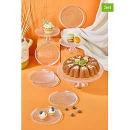 Violeta Home 9tlg.Set: Dessertteller in Transparent - 67% | Gedeckter-tisch
