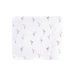 Alvi Wickelauflagenbezug "Flamingo" in Wei&szlig; - (L)85 x (B)70 cm - 67% |