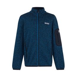 Regatta Fleecejacke "Newhill" in Blau - 63% | Größe 104 | Kids-fleecejacken-fleecepullover