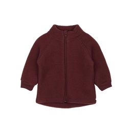 Mikk-line Wolljacke in Bordeaux - 48% | Größe 122 | Kids-fleecejacken-fleecepullover