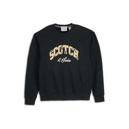 Scotch & Soda Scotch & Soda Sweatshirt in Schwarz - 62% | Größe L | Herren-plussize
