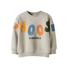 name it Sweatshirt "Lyn" in Beige - 30% | Größe 104 | Kinder-sweatshirts-jacken