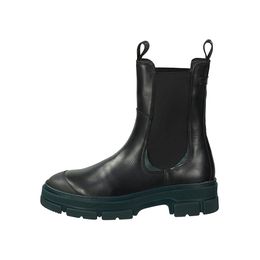 Gant Footwear Leder-Chelsea-Boots "Monthike" in Schwarz - 52% | Größe 39 | Stiefeletten