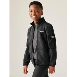 Regatta Fleecejacke "Newhill" in Anthrazit - 63% | Größe 152 | Kids-fleecejacken-fleecepullover