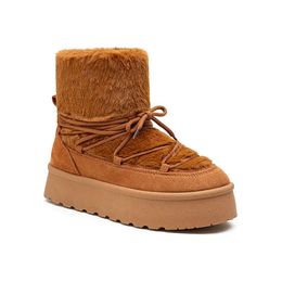 Foreverfolie Winterboots in Camel - 54% | Größe 38 | Damen-stiefel