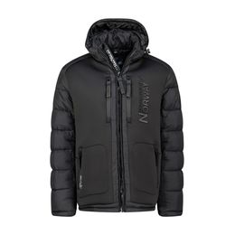 Geographical Norway Winterjacke "Beachwood" in Schwarz - 55% | Größe M | Herren-plussize