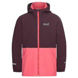 Jack Wolfskin Winterjacke "Snowy Days" in Lila/ Pink - 10% | Größe 140 | Kinderjacken
