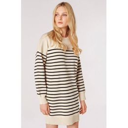 Apricot Kleid in Creme/ Schwarz - 58% | Größe M | Damen-kleider