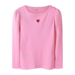 name it Longsleeve in Rosa - 26% | Größe 104 | Kinder-longsleeves