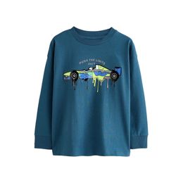 next Shirt Jungen Gr&ouml;&szlig;e 164 blau / navy / grau / hellgr&uuml;n