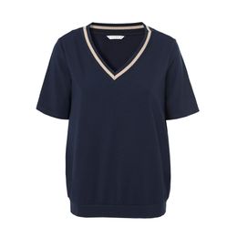 TATUUM Bluse 'CHIARA' Damen Gr&ouml;&szlig;e M navy / wei&szlig;