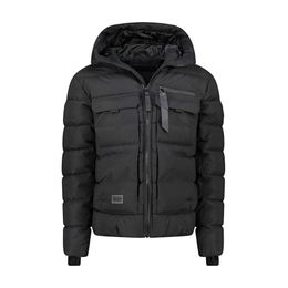 Geographical Norway Winterjacke "Dosibalimo" in Schwarz - 62% | Größe M | Herren-plussize
