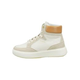 Gant Leder-Sneakers "Custly" in Creme/ Beige - 66% | Größe 37 | Damen-sneakers