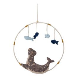 Bloomingville mini Mobile "Lulo" in Blau/ Creme - 27% | Baby-mobile
