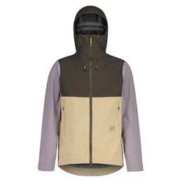 maloja Funktionsjacke "CollerinM." in Beige/ Lila/ Khaki - 70% | Gr&ouml;&szlig;e L | Herren-outdoorjacken