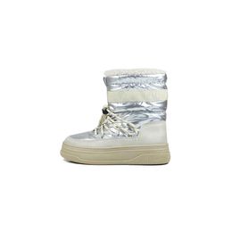 GAP Boots "Paradise High Nyl" in Silver/ Creme - 32% | Größe 40 | Damen-stiefel