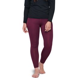 Black Diamond Thermoleggings "Coefficient LT" in Beere - 52% | Größe S | Damen-sportunterwaesche