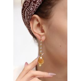 L'Atelier de Gaia Vergold. Ohrringe mit Edelsteinen - 63% | Schmuck