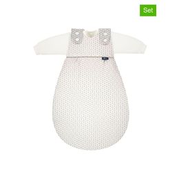Alvi 3tlg. Set: Babyschlafsack "Mäxchen" in Taupe - 21% | Größe 50/56 |