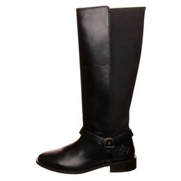 Gant Leder-Stiefel "Hampton" in Schwarz - 59% | Größe 39 | Damen-stiefel
