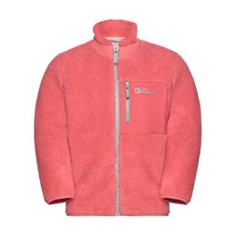 Jack Wolfskin Fleecejacke "Ice Curl" in Pink - 33% | Größe 128 | Kids-fleecejacken-fleecepullover