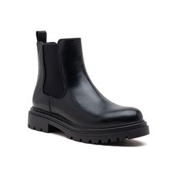 Foreverfolie Chelsea-Boots in Schwarz - 33% | Größe 39 | Stiefeletten