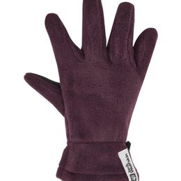Jack Wolfskin Fingerhandschuhe "Fleece" in Lila - 12% | Größe 140 | Kinderhandschuhe