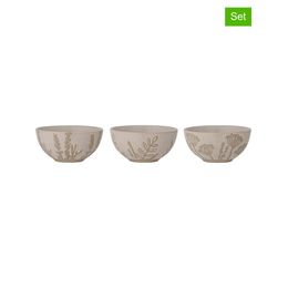 Bloomingville 3er-Set: Schalen ''Primrose'' in Beige - 250 ml - 19% | Gedeckter-tisch