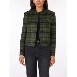 Scotch & Soda Scotch & Soda Blazer in Dunkelgrün/ Schwarz - 78% | Größe L | Damenjacken