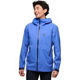 Black Diamond Funktionsjacke "Highline" in Blau - 54% | Größe XL | Herren-outdoorjacken