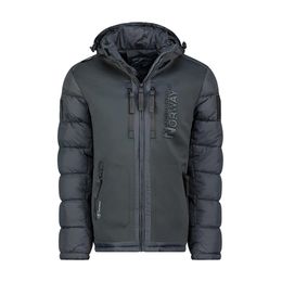Geographical Norway Winterjacke "Beachwood" in Dunkelgrau - 61% | Größe XL | Herren-plussize