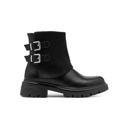 C'M Ankle-Boots in Schwarz - 52% | Größe 39 | Stiefeletten