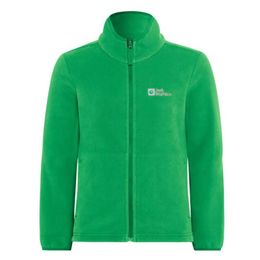 Jack Wolfskin Fleecejacke "Taunus" in Grün - 28% | Größe 116 | Kids-fleecejacken-fleecepullover