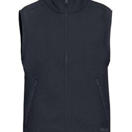 Jack Wolfskin Fleeceweste "High Curl" in Dunkelblau - 27% | Größe XXL | Damen-outdoorjacken