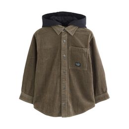 next Jacke Jungen Gr&ouml;&szlig;e 146 khaki / schwarz