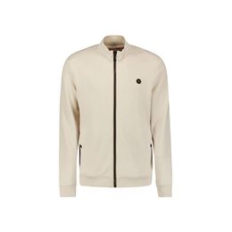 NO EXCESS Sweatjacke in Creme - 68% | Größe L | Herren-sweatshirts-jacken