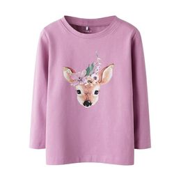 name it Longsleeve in Lila - 20% | Größe 92 | Kinder-longsleeves